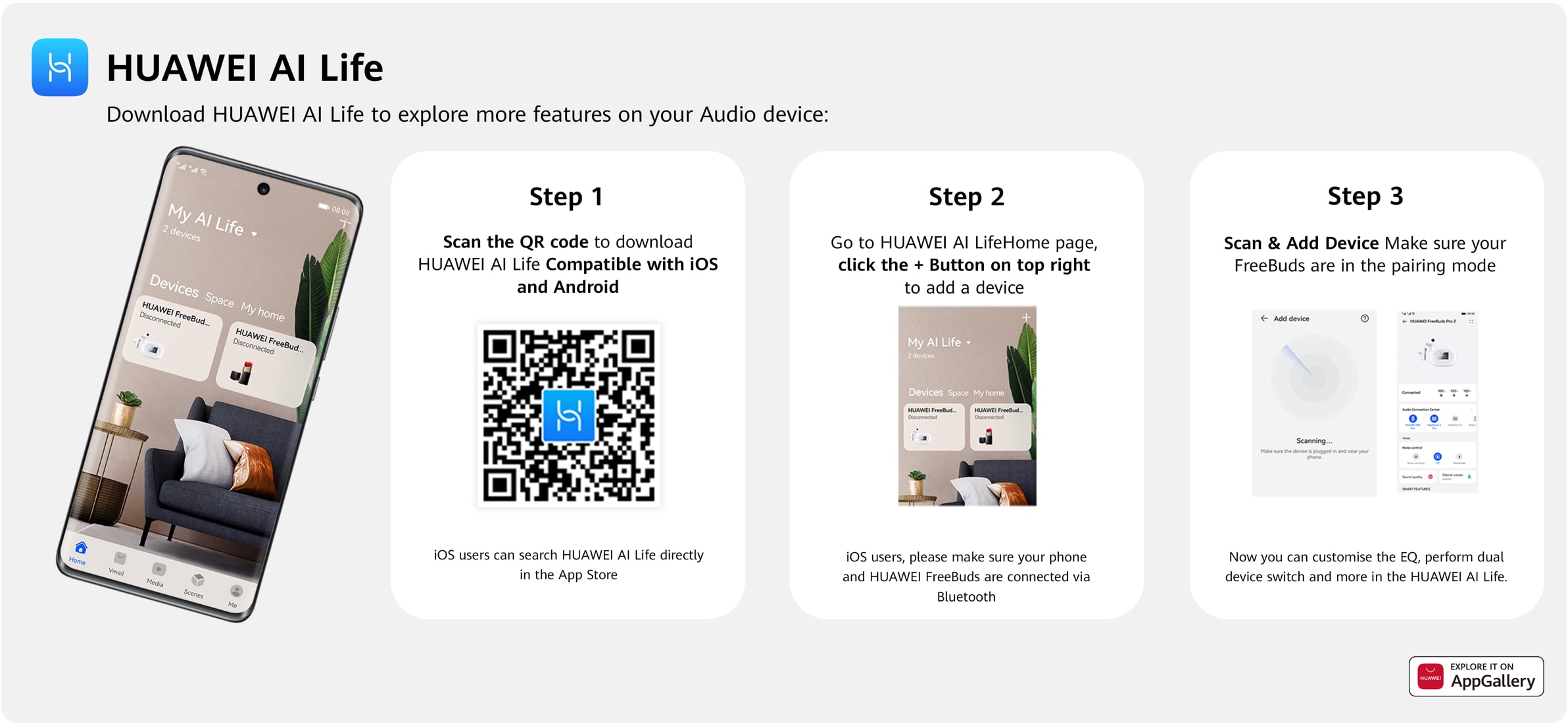 Buy HUAWEI FreeClip - TWS Earbuds - HUAWEI Uk Store